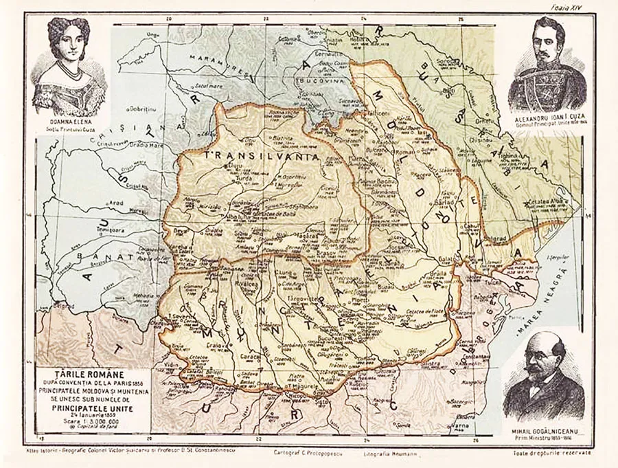 Romanian history: January 24, 1859, The Little Union - Punto Iberica